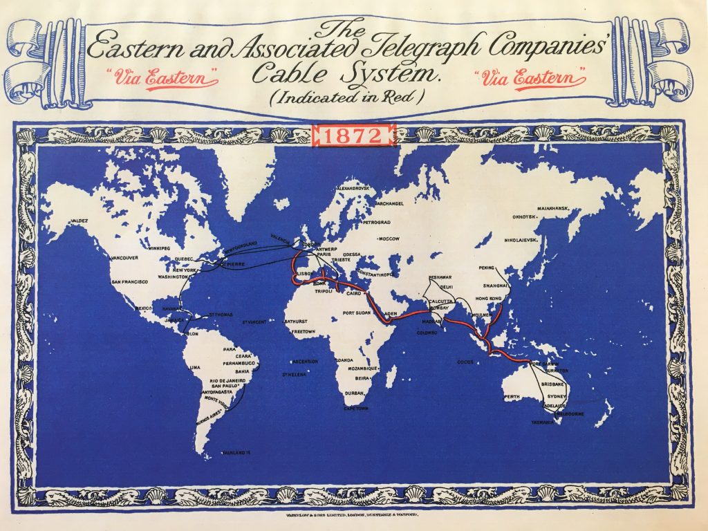 1872 Map - Poster | PK Porthcurno