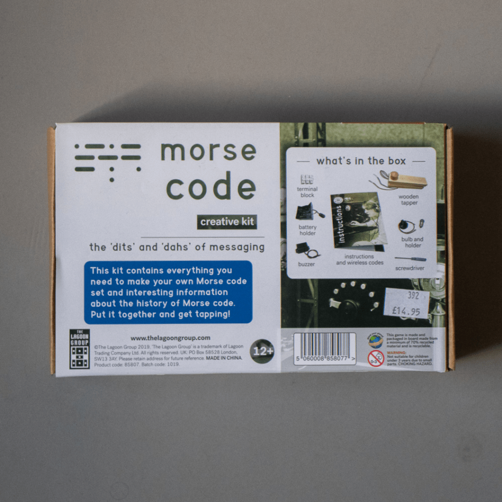 Morse Code Kit | PK Porthcurno